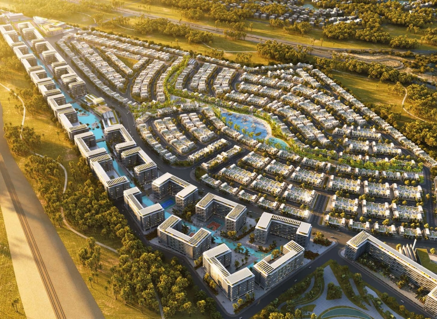 Damac Riverside Townhouses in Dubai Investment Park 2
